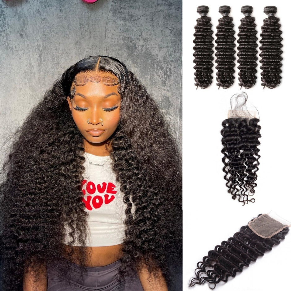 Fleeky Deep Wave Curly Hair – Fleeky Hair
