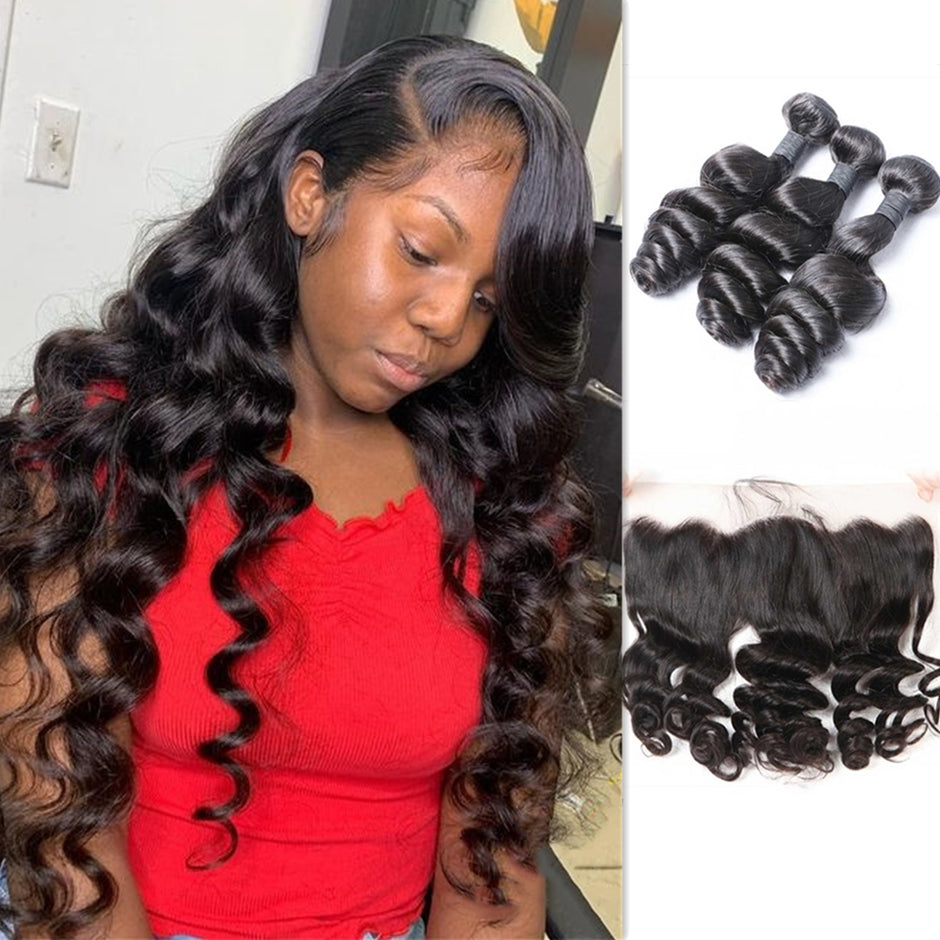 Bundles Closure Frontal – Fleeky Hair